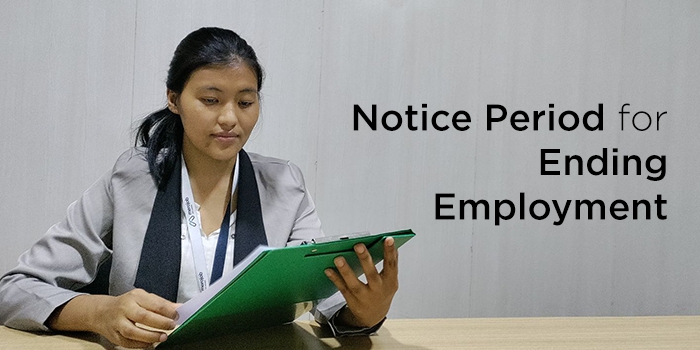 Notice Period for Ending Employment | Career Guide Blog | merojob