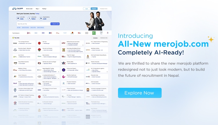 New Update: Introducing the All-New Merojob.com | Career Guide Blog | merojob